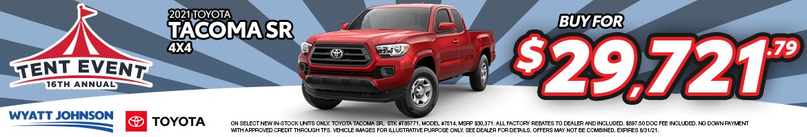 Toyota Dealer in Clarksville, TN | Used Cars Clarksville | Wyatt ...